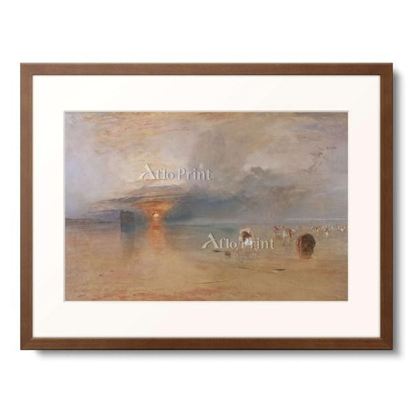 作家名:ジョゼフ・マロード・ウィリアム・ターナー  ( 1775年 - 1851年 ) 国籍:イギリスの画家 ジャンル:ロマン主義 風景画年代:18世紀、19世紀Artist: Turner, Joseph Mallord William,...