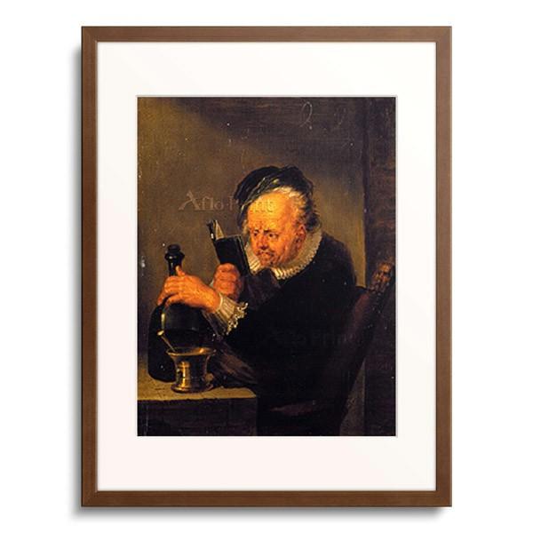 Artist:  Langer, Johann Peter von,1756-1824 Imagetitle:  Der lesende Chemiker. Location:  Bayer.Staatsgemaldesammlungen