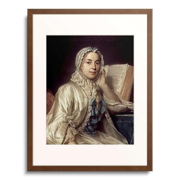 作家名:カンタン・ド・タトゥール　モーリス・カンタン・ド・ラ・トゥールArtist: La Tour, Maurice Quentin de,1704-1788 国籍:フランスジャンル :ロココImagetitle:Mademoiselle...