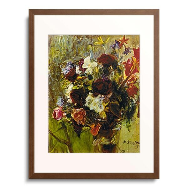 作家名:マックス・スレフォークト (1868年-1932年)国籍:ドイツ ジャンル:印象派 Artist: Slevogt, Max,1868-1932 Imagetitle:Bouquet of flowers. 1896 Dimensi...