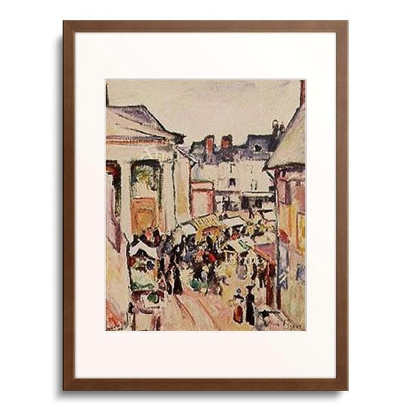 作家名:オトン・フリエスArtist: Friesz, Emile Othon,1879-1949 Imagetitle:Ein Sonntag in Honfleur. 1907. 所蔵:Albi, Musee Toulouse-Lautrec