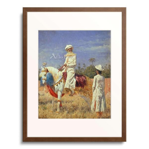 Artist:  Werestschagin, Wassili,1842-1904 Imagetitle:  A Horseman in Jaipur. 1881 Dimensions:  45,8 x 37 cm Medium:  Oil...