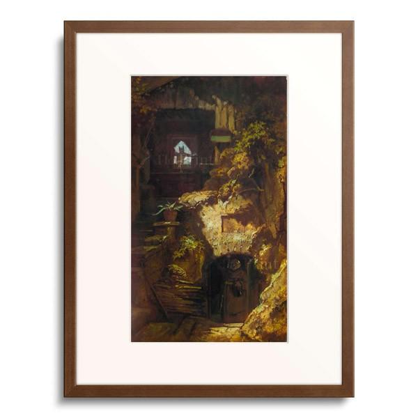作家名:カール・シュピッツヴェーク  ( 1808年 - 1885年 ) 国籍:ドイツ ジャンル:ドイツロマン主義  Artist: Spitzweg, Carl,1808-1885 Imagetitle:Teufelsbeschworun...