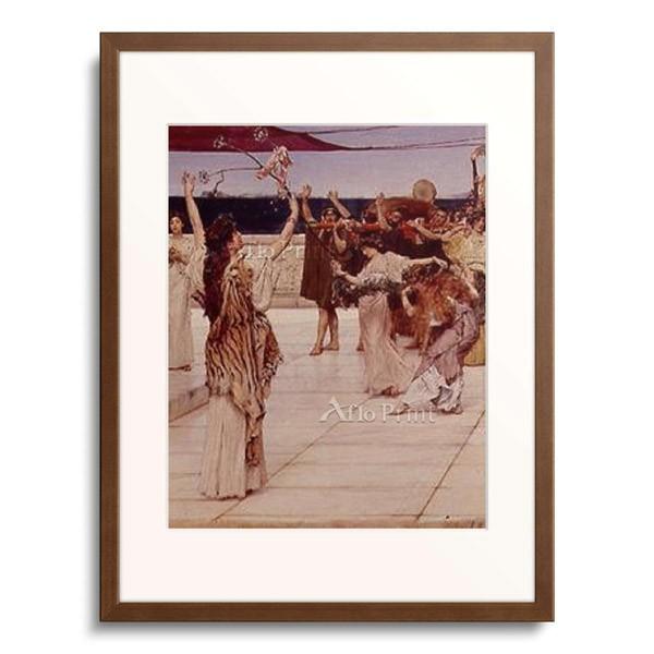 作家名:ローレンス・アルマ＝タデマ写実主義Artist:Alma-Tadema, Sir Lawrence,1836-1912 Imagetitle:Weihe zur Bacchuspriesterin. 1889. (Ausschnit...