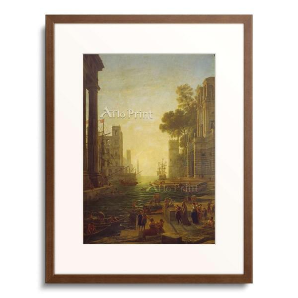 作家名:クロード・ロラン  ( 1600年 - 1682年 ) 国籍:フランス ジャンル:古典主義 そのほか:17世紀フランス古典主義を代表する風景画の巨匠 Artist: Lorrain (Gellee), Claude,1600-168...