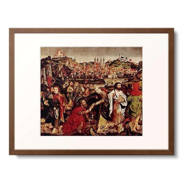 Artist:  Meister, Bamberger,tatig vor 1487 Imagetitle:  Abschied der Apostel, mit Ansicht von Bamberg von Osten. Locatio...