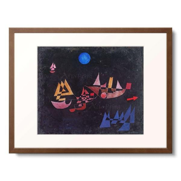 作家名： パウル・クレー  ( 1879年 - 1940年 ) 国籍： スイス ジャンル　： 抽象芸術所蔵：バーゼル市立美術館Artist:  Klee, Paul,1879-1940 Imagetitle:  Abfahrt der Sc...