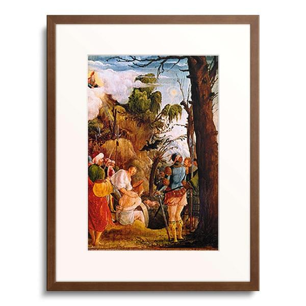 所蔵: バイエルン州立絵画コレクションArtist:  Altdorfer, Albrecht (Cirle)  Imagetitle:  The martyrdom of St. Florian.  Dimensions:  52 x 3...