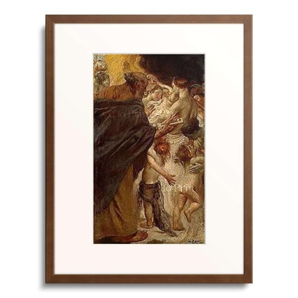 Artist:  Herterich, Johann Caspar,1843-1905 Imagetitle:  Himmlisches Wiedersehen. Location:  Bayer.Staatsgemaldesammlungen