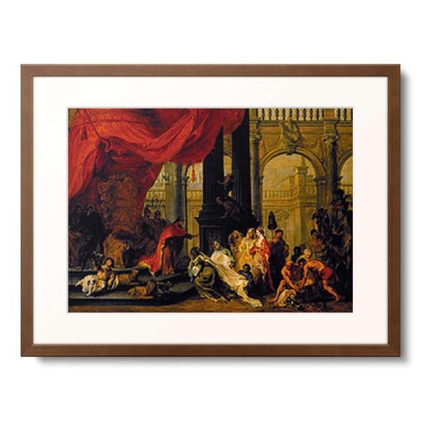 Artist:  Beschey, Balthasar,1708-1776 Imagetitle:  King Solomon and the Queen of Sheba. Dimensions:  75 x 105 cm Medium:...