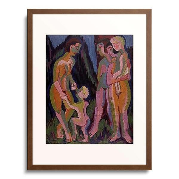 作家名:エルンスト・ルートヴィッヒ・キルヒナー  ( 1880年 - 1938年 ) 国籍:ドイツ ジャンル　ドイツの画家:ドイツ表現主義Artist: Kirchner, Ernst Ludwig,1880-1938 Imagetitle...