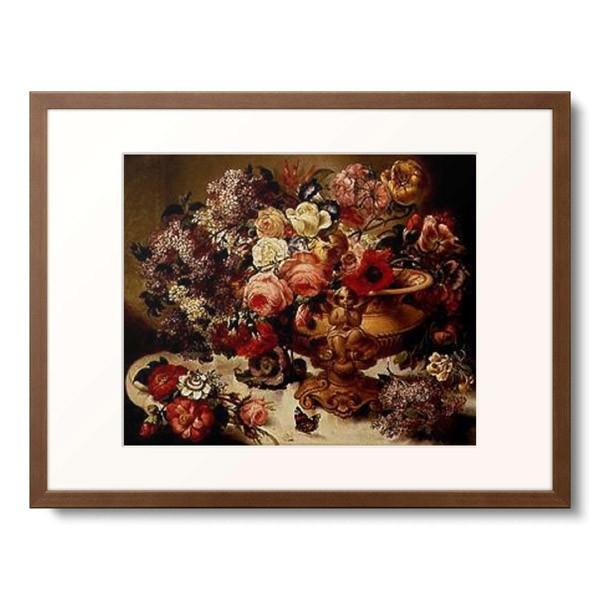 Artist:  Bendixen, Siegfried Detlef,1784-1864 Imagetitle:  Blumenstilleben. 1853. Dimensions:  50 x 67 cm Location:  Pri...