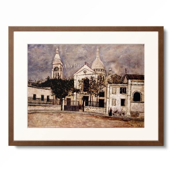 作家名： モーリス・ユトリロ ( 1883年 - 1955年 ) 国籍： フランス ジャンル： エコール・ド・パリArtist: Utrillo, Maurice,1883-1955 Imagetitle: Die Kirche Saint...