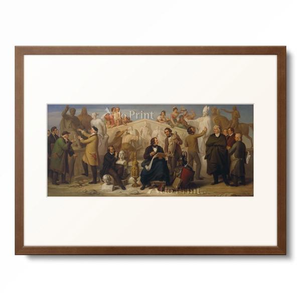 所蔵: ノイエ・ピナコテークバイエルン州立絵画コレクションArtist: Kaulbach, Wilhelm von,1804-1874 Imagetitle: Fresco cycle for the Neue Pinakothek (1...