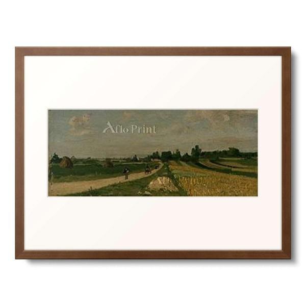 Artist:  Andreescu, I,19. Jahrh. Imagetitle:  Sommerliche Landstrasse in Rumanien. Um 1880. Location:  Bukarest, Kunstmu...