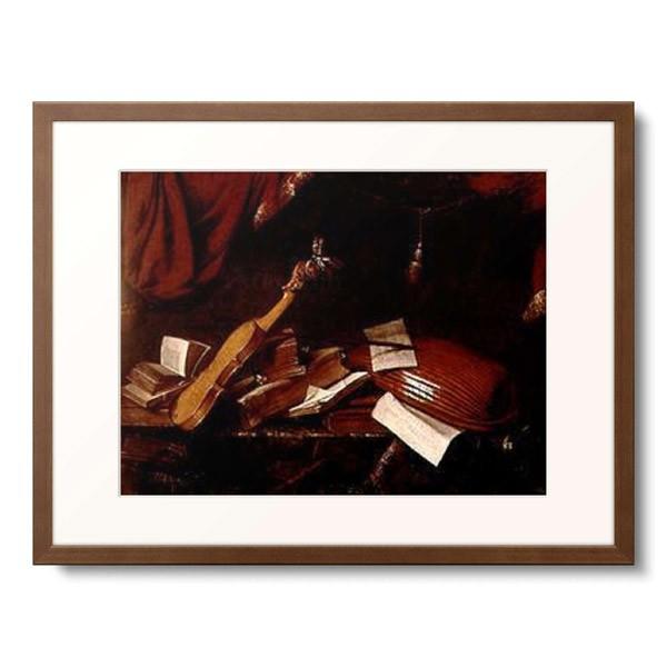 Artist:  Franck, Franz Friedrich,1627-1687 Imagetitle:  Stilleben mit Geige und Laute. Location:  Augsburg, Stadtische K...
