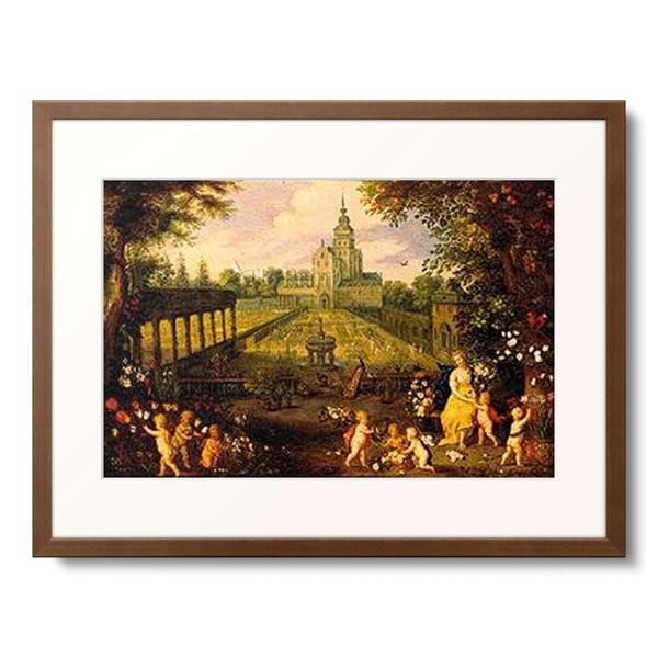 Artist: Avont, Pieter van,1600-1652 Imagetitle:Flora im Garten. Blumen und Baume von Jan Brueghel d.J. Dimensions: 47,8 ...