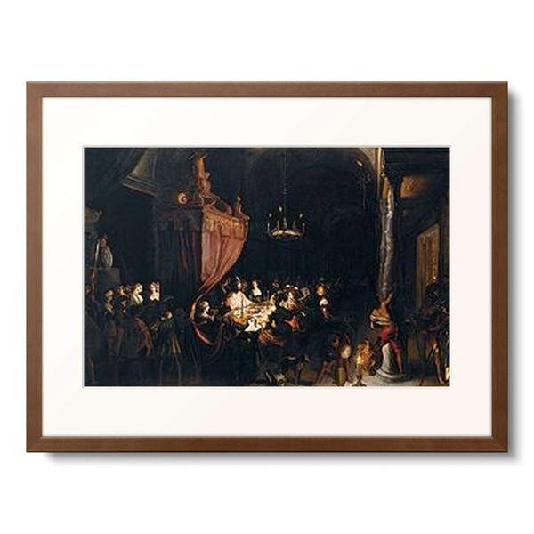Artist:  Schonfeld, Johann Heinrich von,1609-1684 Imagetitle:  Das Gastmahl Belsazars. Location:  Bayer.Staatsgemaldesam...