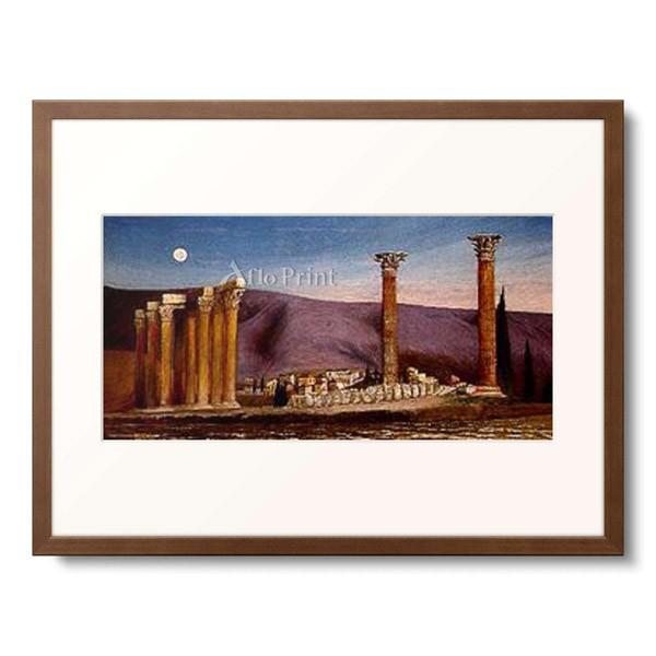 作家名:チョントヴァーリ=コストカ・ティヴァダルハンガリーの画家Artist:Csontvary-Kosztka, Tivadar 1853-1919 Imagetitle:Die Ruine des Zeus-Tempels in Ath...