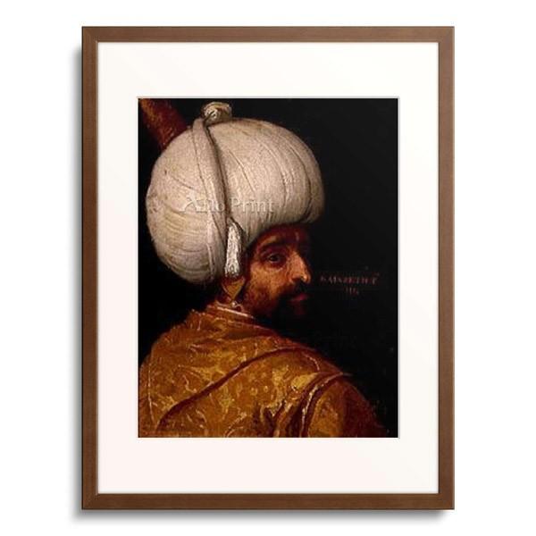 Artist:  Veronese (Schule) Imagetitle:  Sultan Bajezid I. (1389-1402) Dimensions:  68 x 54 cm Medium:  On Canvas Locatio...
