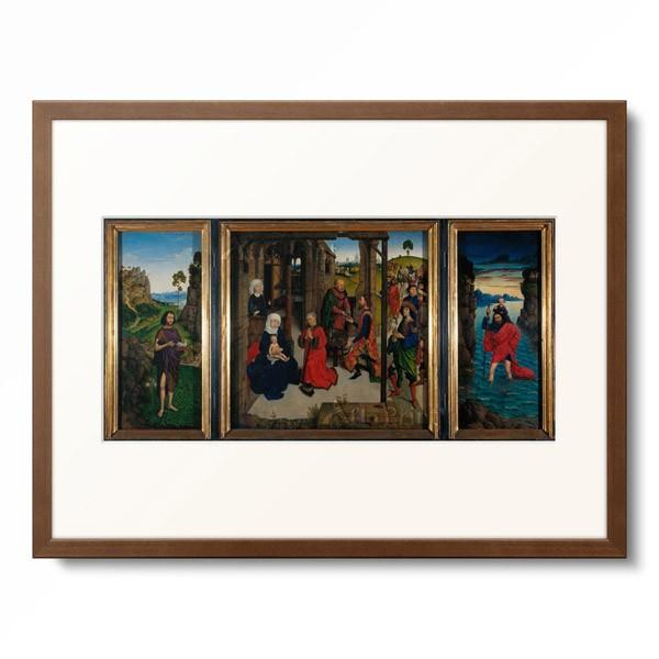 所蔵: アルテ・ピナコテークバイエルン州立絵画コレクションArtist: Bouts, Dieric d.J.,um 1448-1491 Imagetitle: Altar Perle von Brabant. Totale. Dimens...