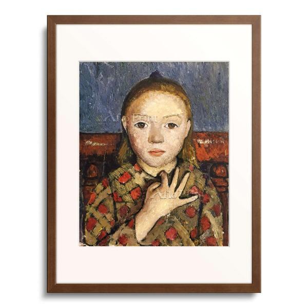 Artist:  Modersohn-Becker, Paula,1876-1907 Imagetitle:  Portrait of a girl. 1905. Dimensions:  41 x 33 cm Location:  Wup...