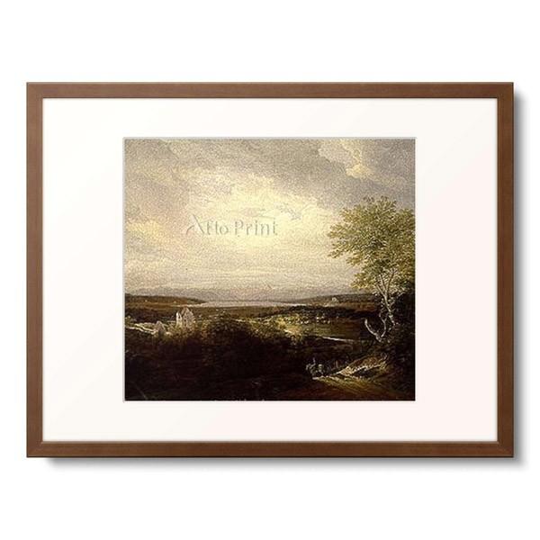 Artist:  Wagenbauer, Max Joseph,1774-1829 Imagetitle:  Leutstetten bei Starnberg. Vor 1807. Dimensions:  72,3 x 80,5 cm ...