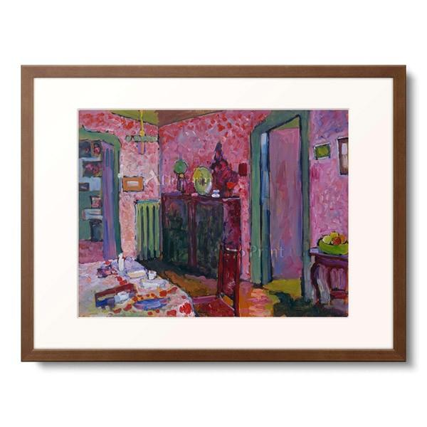 作家名:ワシリー・カンディンスキー  ( 1866年 - 1944年 ) 国籍:ロシア ジャンル:ドイツ表現主義 Artist: Kandinsky, Wassily,1866-1944 Imagetitle:Wohnzimmer in d...