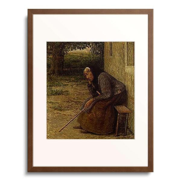 Artist:  Kalckreuth, Leopold Graf von,1855-1928 Imagetitle:  Triptychon Unser Leben wahret 70 Jahre Mittelbild. 1898. Lo...