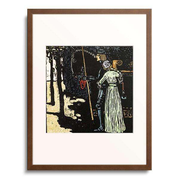 作家名:ワシリー・カンディンスキー  ( 1866年 - 1944年 ) 国籍:ロシア ジャンル:ドイツ表現主義 Artist: Kandinsky, Wassily,1866-1944 Imagetitle:Abschied, grose...