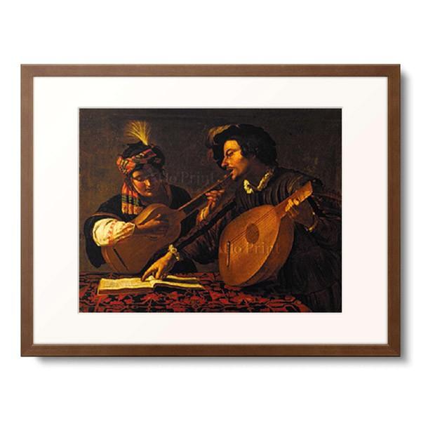 Artist:  Manfredi, Bartolomeo,1580-1617 Imagetitle:  Das musizierende Paar. (Kopie) Location:  Bayer.Staatsgemaldesammlu...