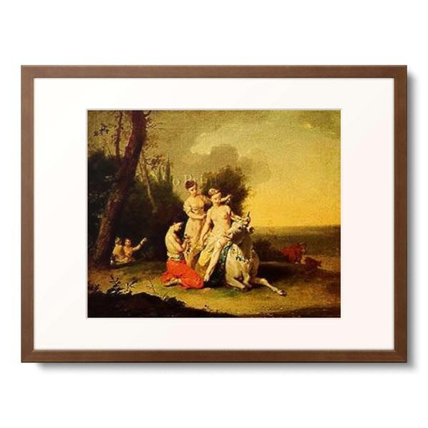 Artist:  Tischbein, Johann Heinrich,1722-1789 Imagetitle:  Der Raub der Europa. Dimensions:  35 x 44 cm Location:  Eger/...