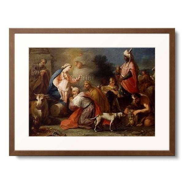 Artist:  Amigoni, Jacopo,1675-1752 Imagetitle:  Anbetung der Konige. Dimensions:  85 x 121 cm Medium:  Oil/Canvas Locati...