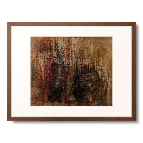 作家名:ヴォルスArtist: Wols (Alfred O.W.Schulze),1913-1951 Imagetitle:Komposition 1946. Dimensions: 53,8 x 65 cm 所蔵:Munchen, Pi...