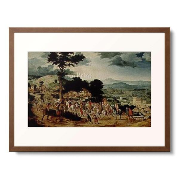 Artist:  Massys, Cornelis,um1508-nach1560 Imagetitle:  Der Gang nach Golgatha. Um 1540. Dimensions:  49,5 x 79 cm Medium...