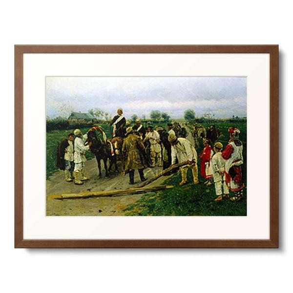 Artist:  Makovskij, Wladimir J,1846-1920 Imagetitle:  Der Hochzeitszug auf dem Dorf. Location:  Prag, National (Narodni)...