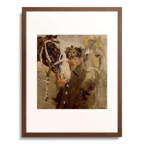 Artist:  Feldbauer, Max,1869-1948 Imagetitle:  The hussar. 1912 Dimensions:  87 x 82 cm Location:  Bayer.Staatsgemaldesa...