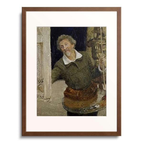 作家名:イリヤ・レーピンArtist: Repin, Ilja Efimowitsch,1844-1930 ウクライナ　ロシアImagetitle:Self portrait. 1915. 所蔵:Prag, National (Narodn...