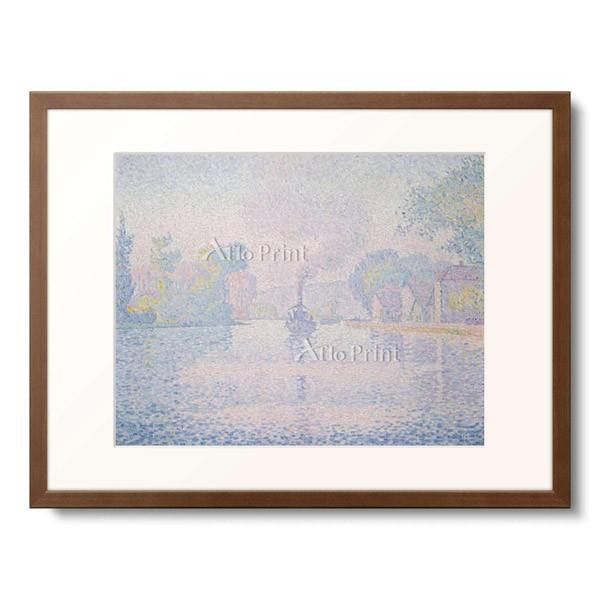 作家名:ポール・シニャック  ( 1863年 - 1935年 ) 国籍:フランス ジャンル:印象派　新印象派  Artist: Signac, Paul,1863-1935 Imagetitle:Steamer. 1901 所蔵:Prag,...