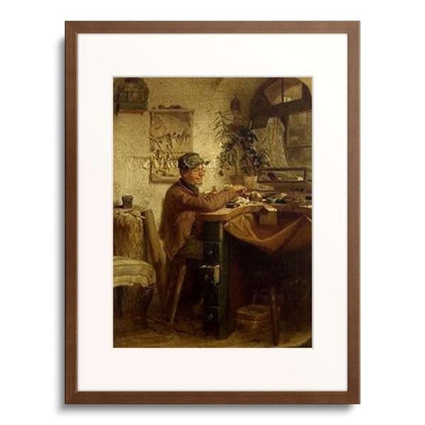 Artist:  Manes, Guido,1828-1880 Imagetitle:  Der Goldschmied. 1861. Location:  Prag, National (Narodni) Galerie
