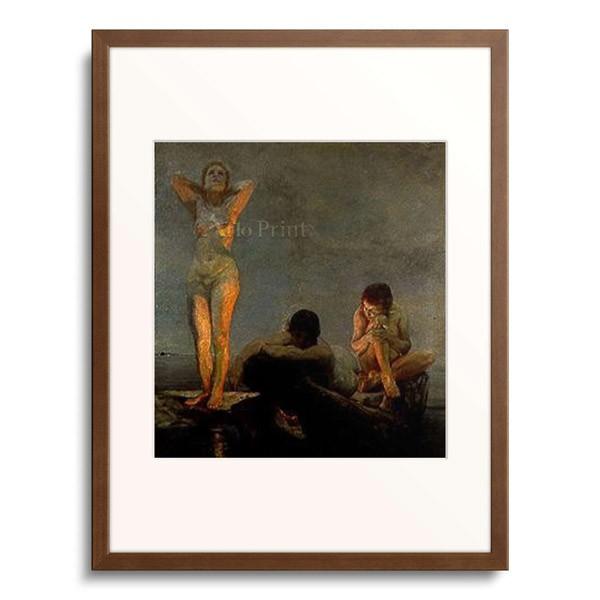 Artist:  Klinger, Max,1857-1920 Imagetitle:  Die blaue Stunde (vollendet 1890). Dimensions:  191,5 x 176 cm Location:  L...