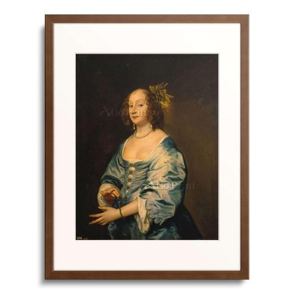 作家名:アンソニー・ファン・ダイクバロックArtist:Anthony van Dyck  1599-1641 Imagetitle:Maria Ruthven, the artist's wife. About 1639 Dimensio...