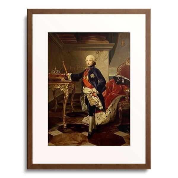 作家名:アントン・ラファエル・メングスArtist: Mengs, Anton Raphael,1728-1779 国籍:ドイツImagetitle:Ferdinand IV., Konig von Neapel. 所蔵:プラド美術館(マド...