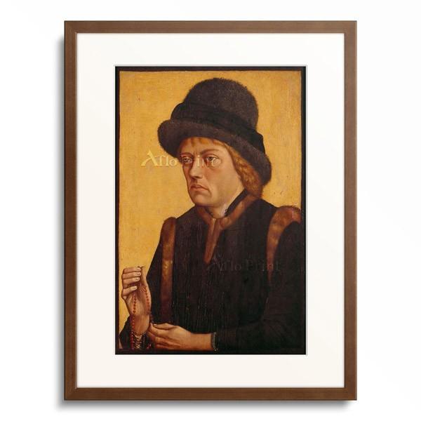 所蔵: アルテ・ピナコテークバイエルン州立絵画コレクションArtist: Meister d. Mornauer Bildnisses,um1465-80 Imagetitle: Bildnis des Herzogs Sigismund ...