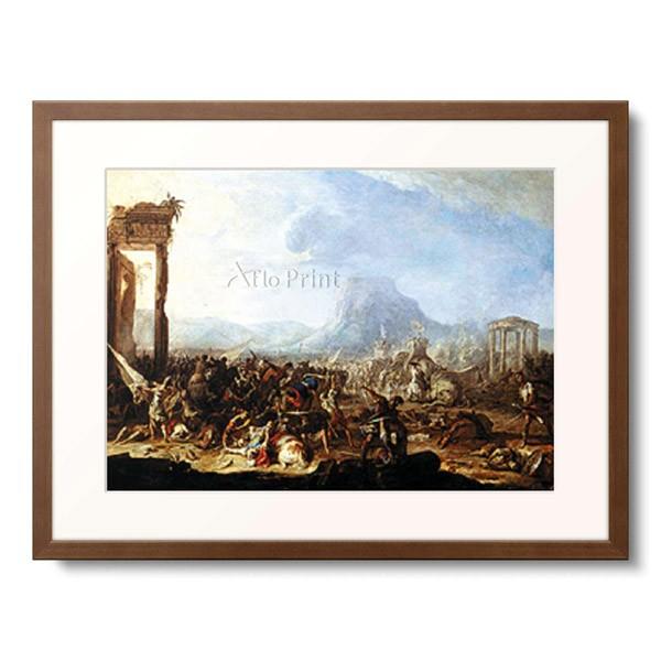 Artist:  Schonfeld, Johann Heinrich von,1609-1684 Imagetitle:  Schlachtenbild (Pyrrhusschlacht?). Dimensions:  167 x 232...