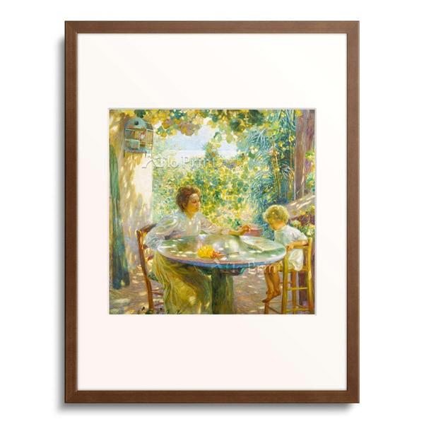 Artist:  Nomellini, Plinio,1866-1943 Imagetitle:  First Reading Lesson. Ca 1905. Location:  Mailand,Gall.Civica d'Arte mod