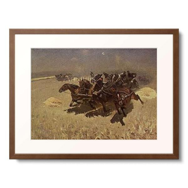 Artist:  Grekow, Mitrofan,1882-1934 Imagetitle:  Tatschanka (Maschinengewehrwagen). 1925. Dimensions:  83 x 114 cm Locat...