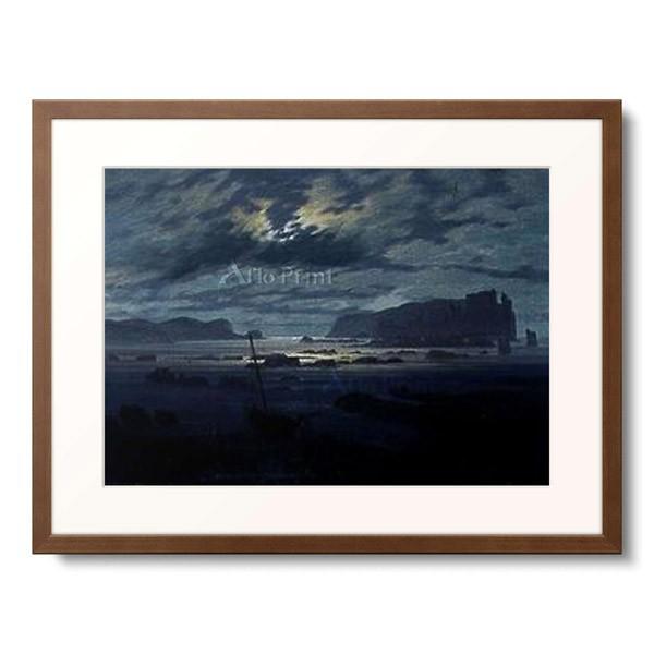 作家名:カスパー・ダヴィッド・フリードリッヒ  ( 1774年 - 1840年 ) 国籍:グライフスヴァルト出身。 ドイツの画家 ジャンル:ロマン主義  年代: 19世紀 Artist: Friedrich, Caspar David,17...