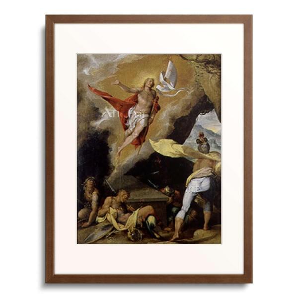 作家名:バルトロメウス・スプランヘル北方マニエリスムベルギーの画家ブラバント公国Artist: Spranger, Bartholomaus,1546-1611 Imagetitle:Resurrection. 1576. Dimensio...