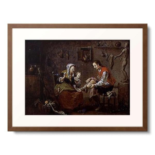 Artist:  Grund, Norbert,1717-1767 Imagetitle:  Im Bildhauer-Atelier. 1752/54. Dimensions:  12 x 16 cm. Medium:  Oil/Wood...